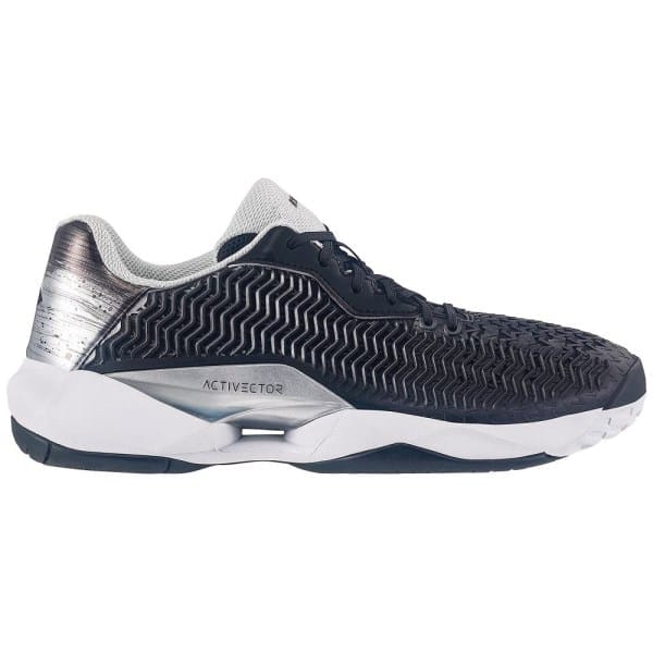 Dunlop Activector Mens Tennis Shoes - Black/Silver | Fitness Mania